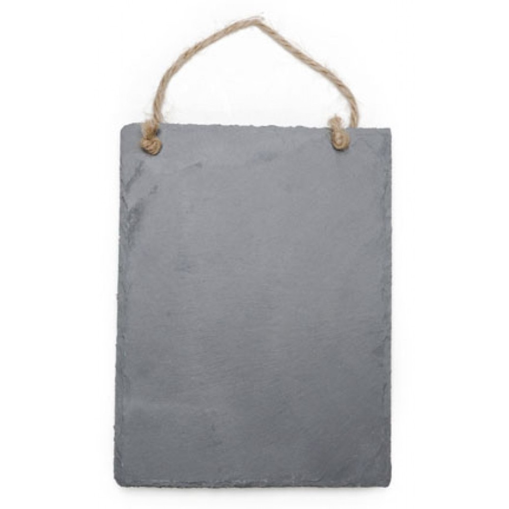 Hanging Slate Wall Plaque - 8" L x 6" W - $10.00